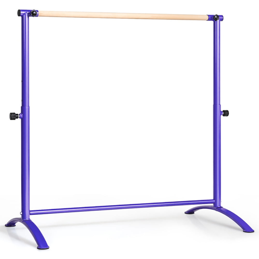 Yardi Yard 51 Inch Ballet Barre Bar with 4-Position Adjustable Height ...
