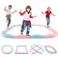 Balançoire Gymnastics Set: 5 FT Adjustable Height Kip Bar, 6 FT x 4 FT ...