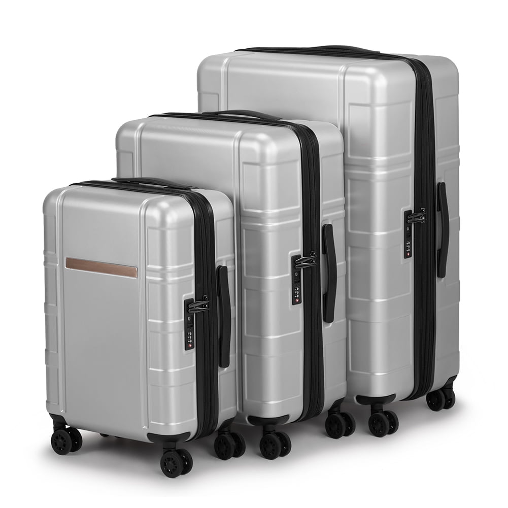 Yardi Yard Expandable Luggage Set of 3, Luggage with 360 Silent Spinner ...