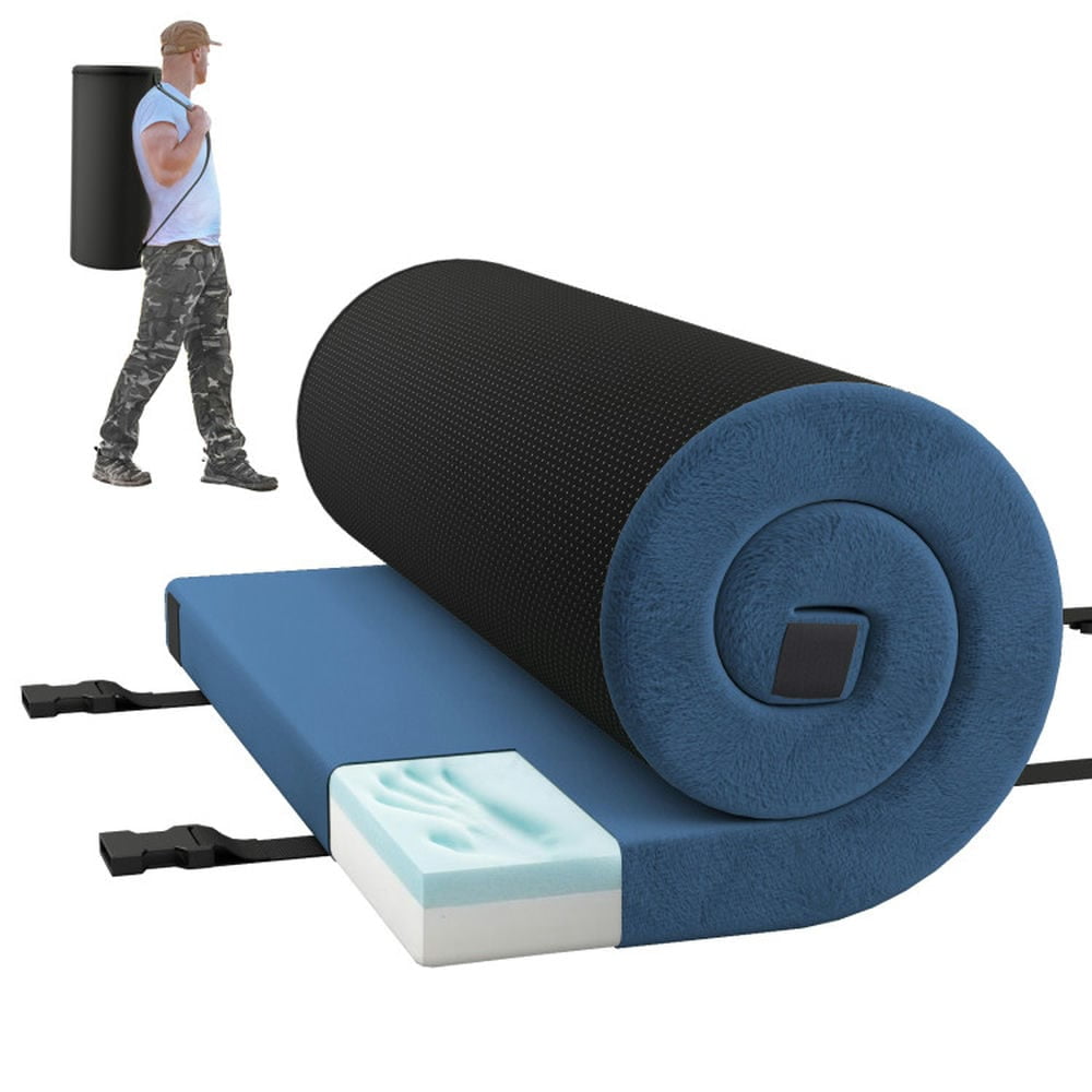 Yardi Yard Foldable Camping Mattress with High Density Foam Cushion and ...