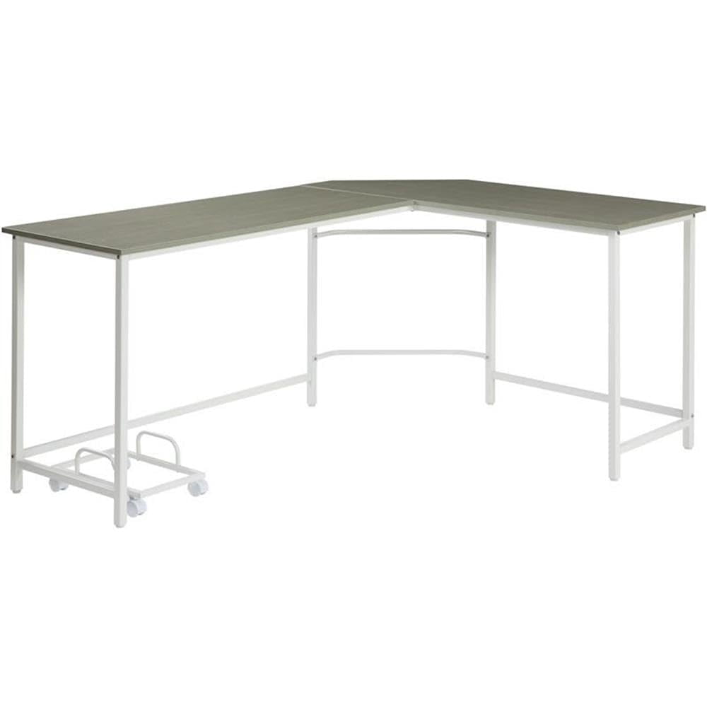 Yardi Yard L-Shape Computer Desk with 15 mm Thickness Table Top, Wooden ...