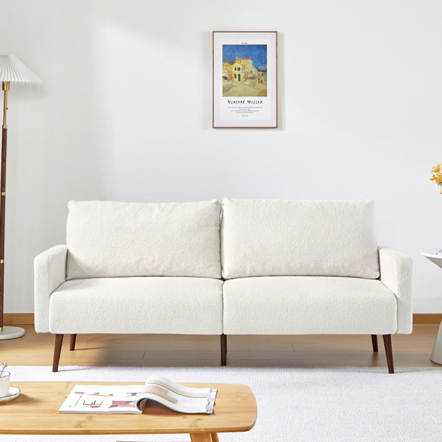 Yardi Yard Loveseat Sofa, Mid Century Modern Decor Love Seat Couches ...