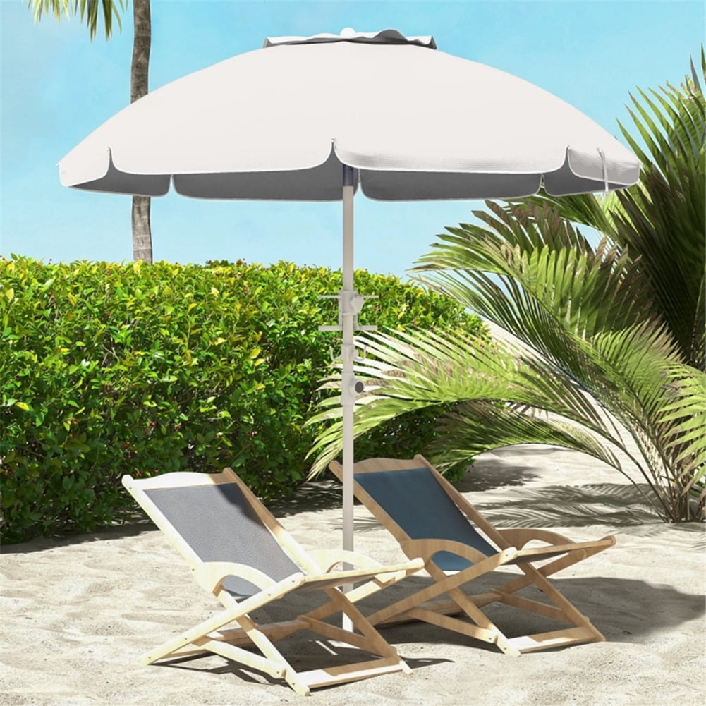 Yardi Yard Outdoor beach umbrella-Cream White, Outdoor Table Umbrella ...