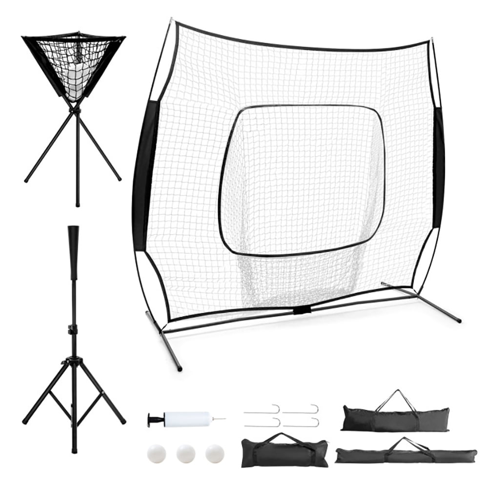 Yardi Yard Portable Practice Net Kit with 3 Carrying Bags-Black ...