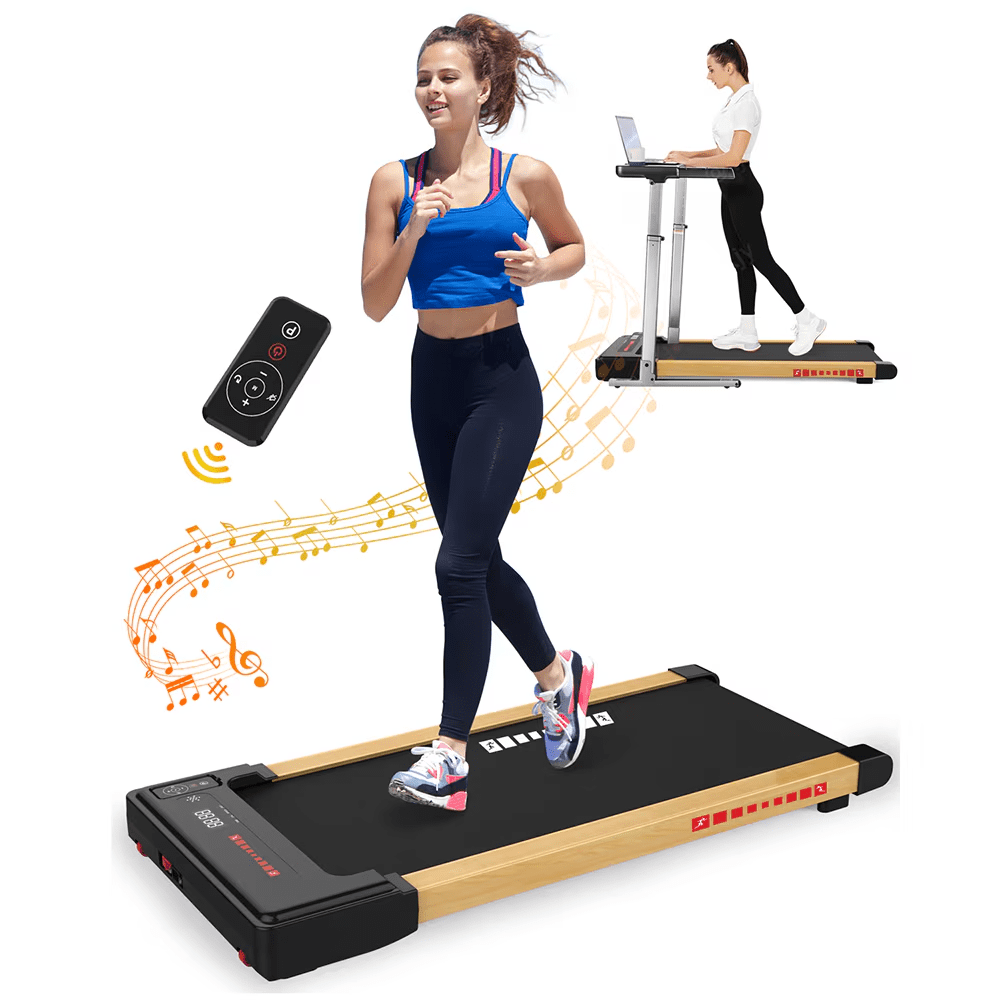 Yardi Yard Space-Saving Treadmills Walking Pad with 265 lbs Capacity ...