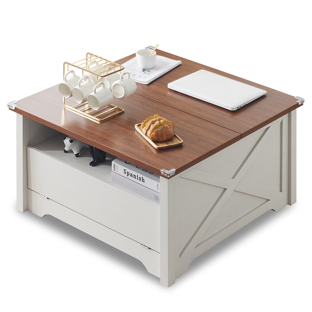 Yardi Yard Storage Cabinet with Brown Desktop, Cabinet with Adjustable ...