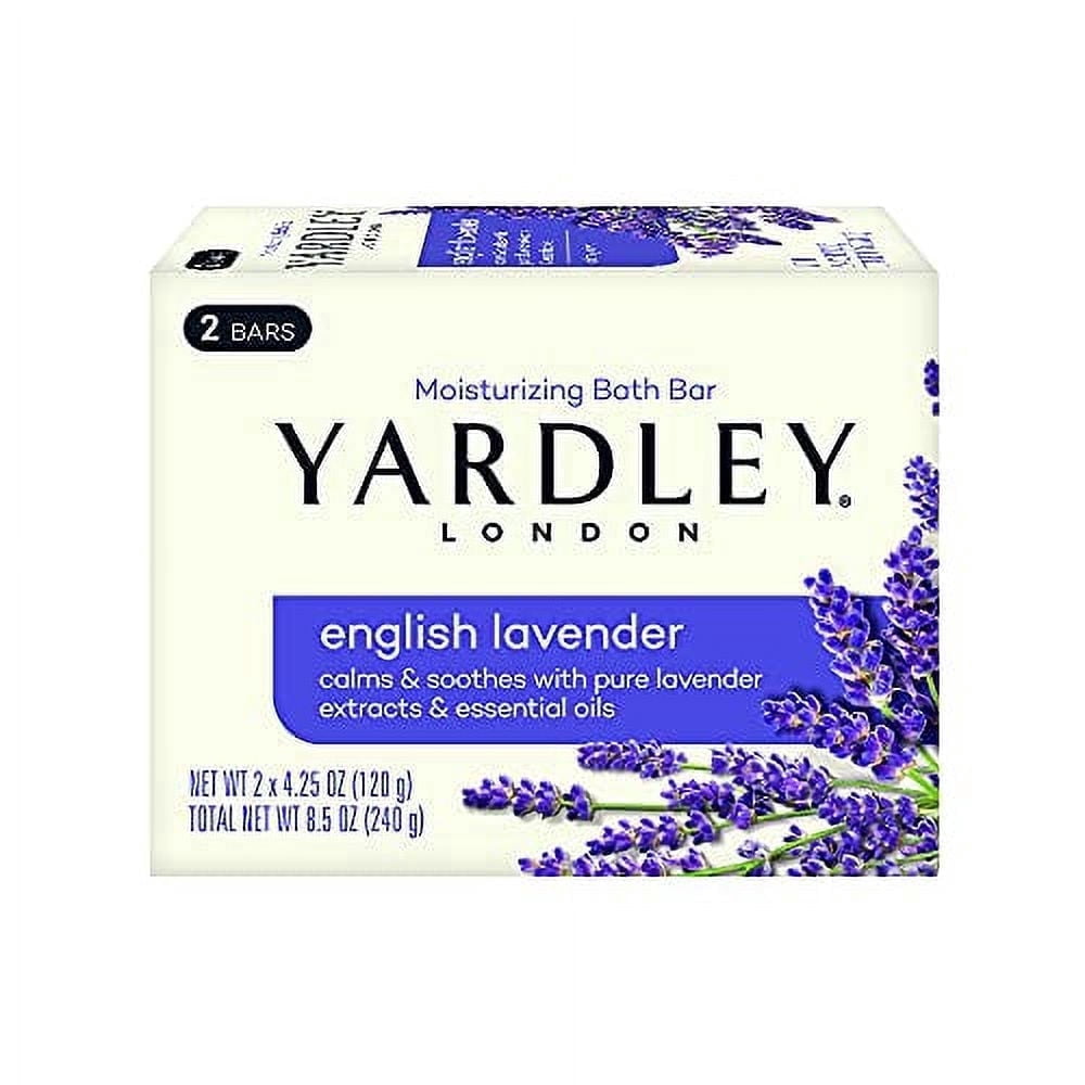 Yardley Bar Soap, English .. Lavender, 4.25 Ounce (Pack .. of 2 ...