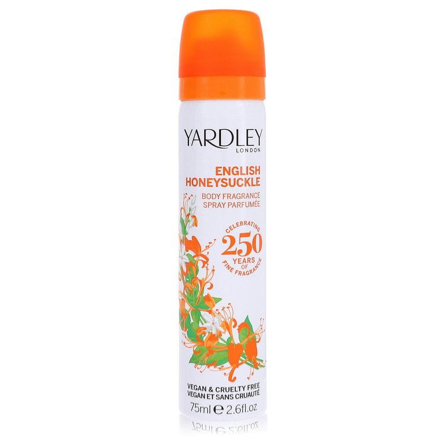 Yardley English Honeysuckle by Yardley London Body Fragrance Spray 2.6 ...