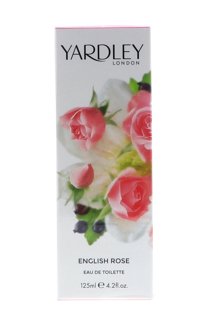 Yardley English Rose Eau De Toilette, 4.2 oz - Walmart.com