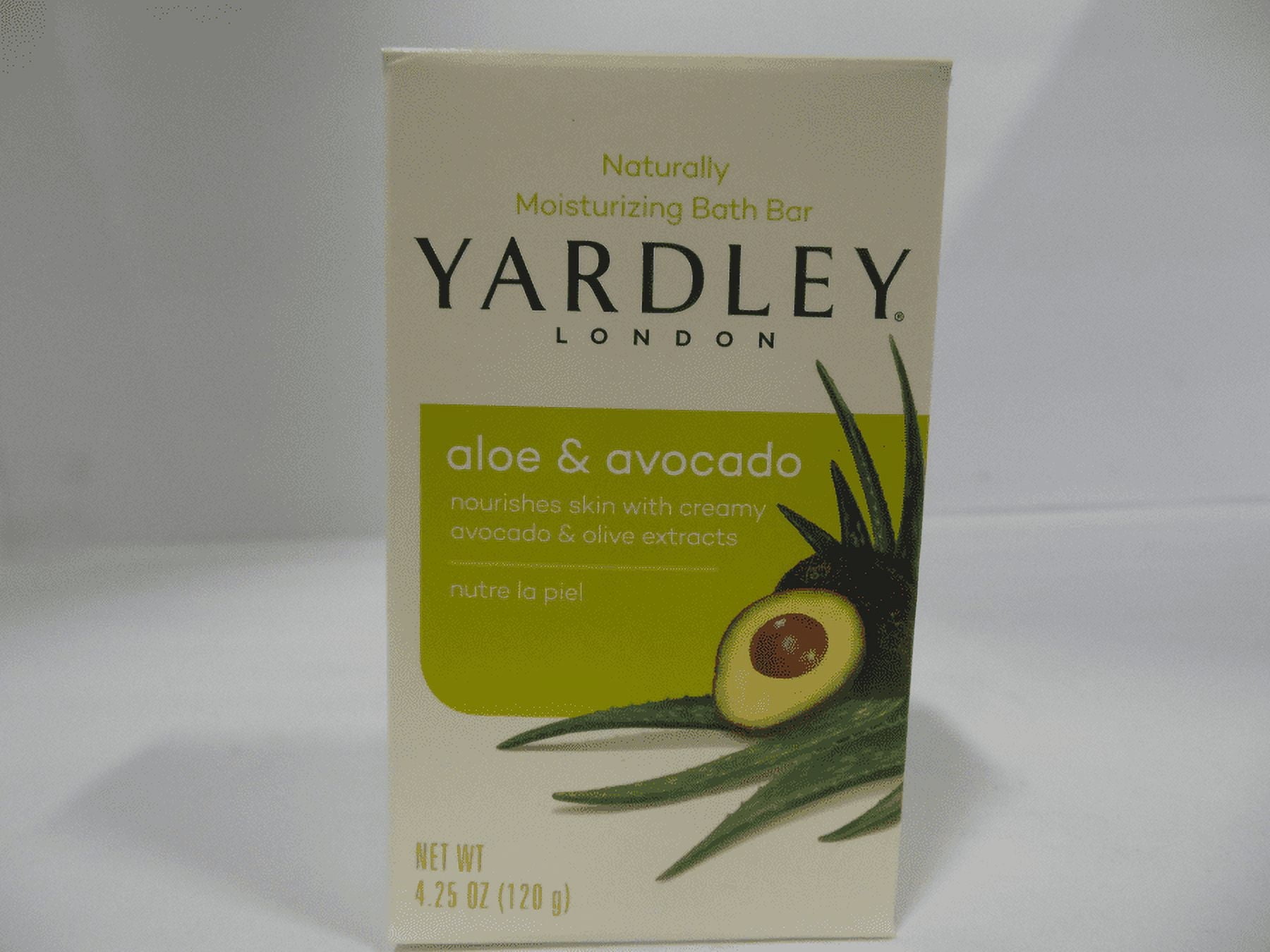 Yardley London Aloe & Avocado w/ Creamy Avocado & Olive Extracts 120 g ...