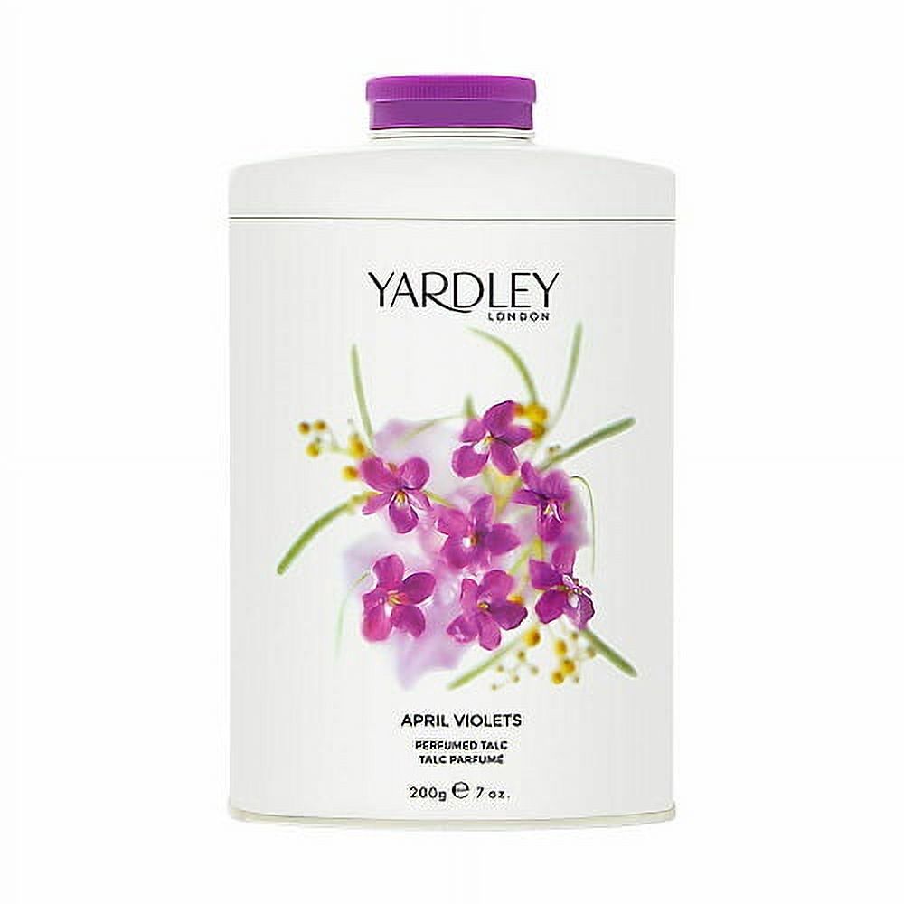 Yardley London April Violets Perfumed Talc 7 oz - Walmart.com