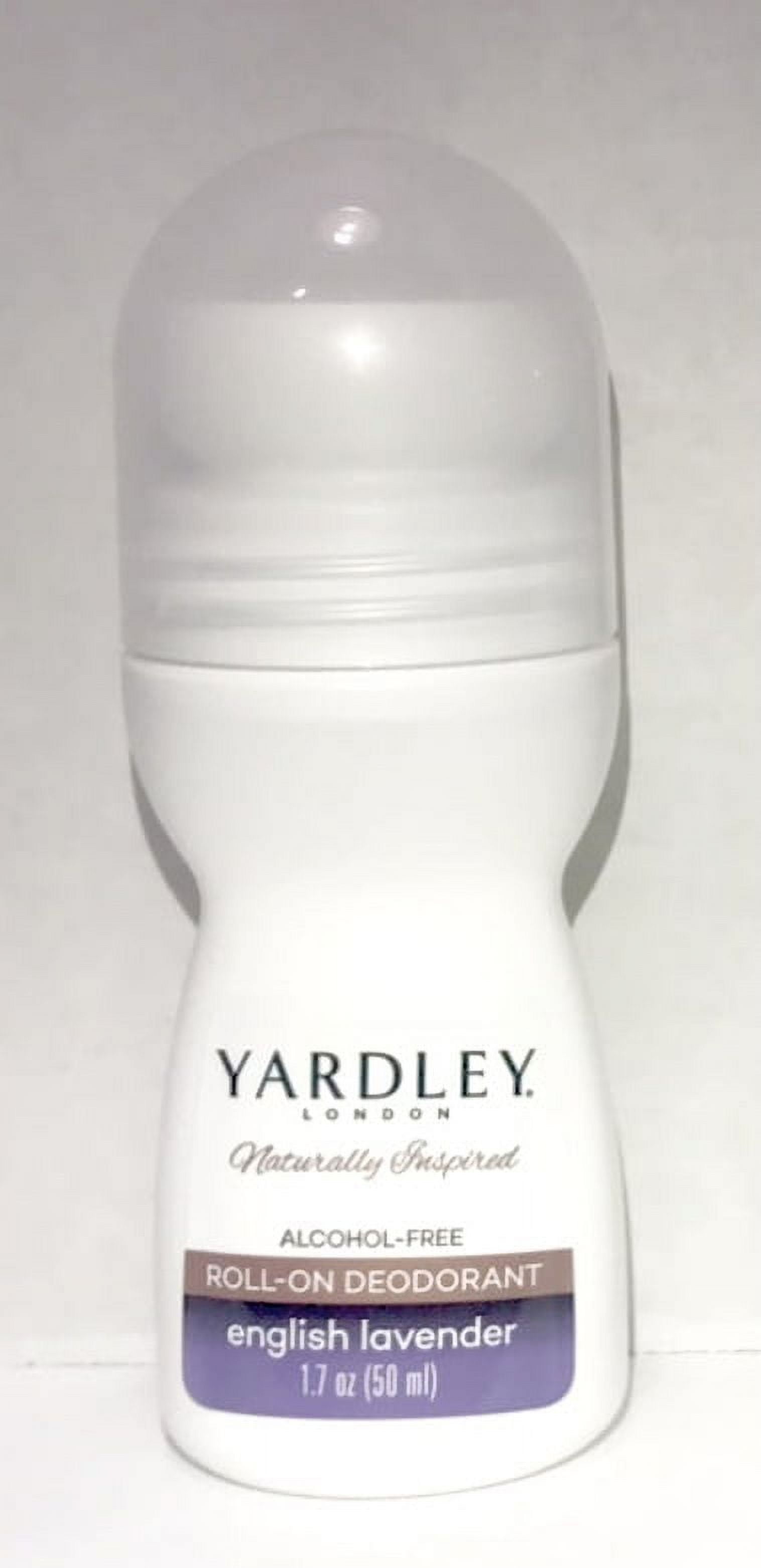 Yardley London Deodorant Roll On Anti Perspirant, English Lavender, 1.7 ...