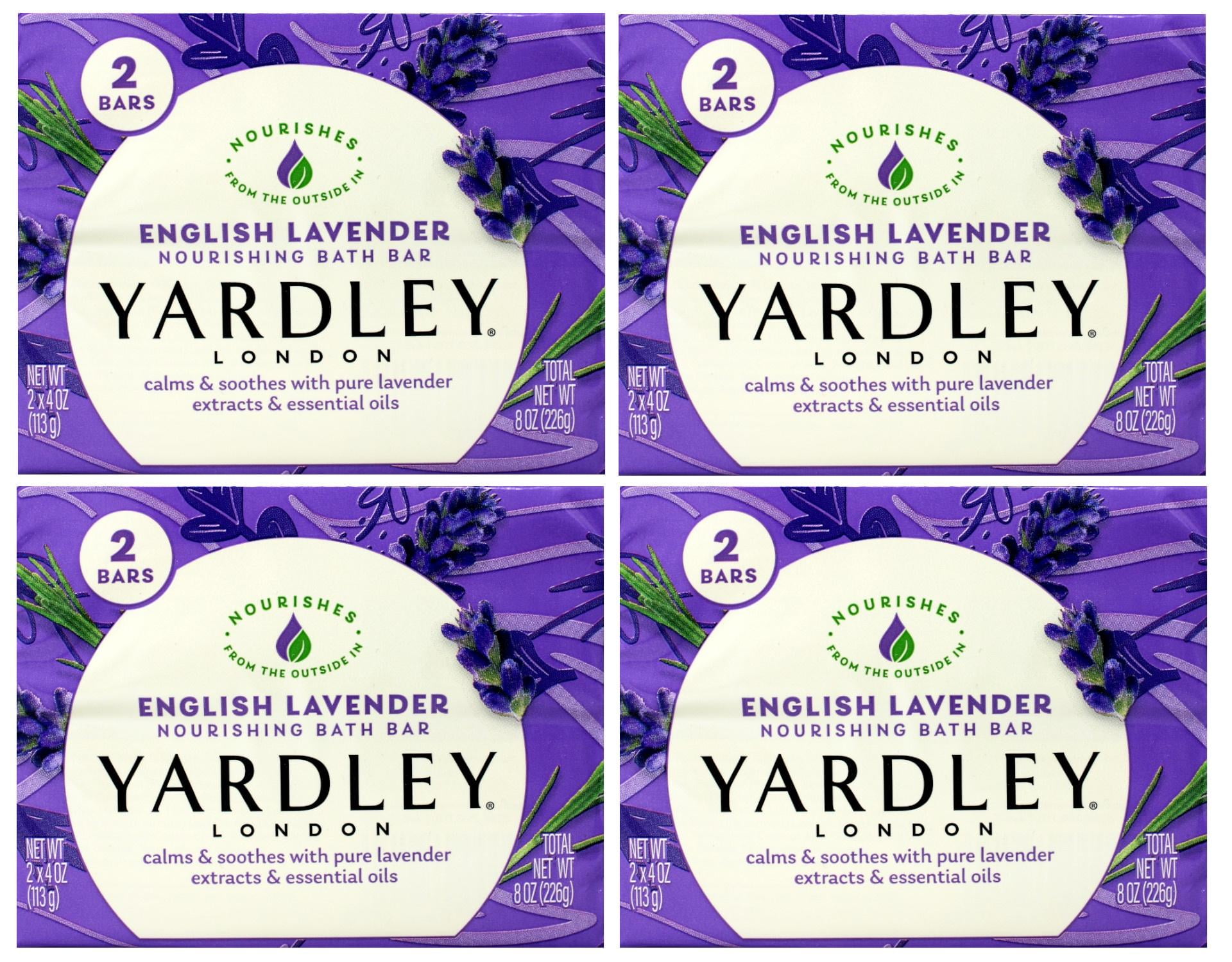 Yardley London English Lavender Naturally Moisturizing Bath Bar, 4 oz ...