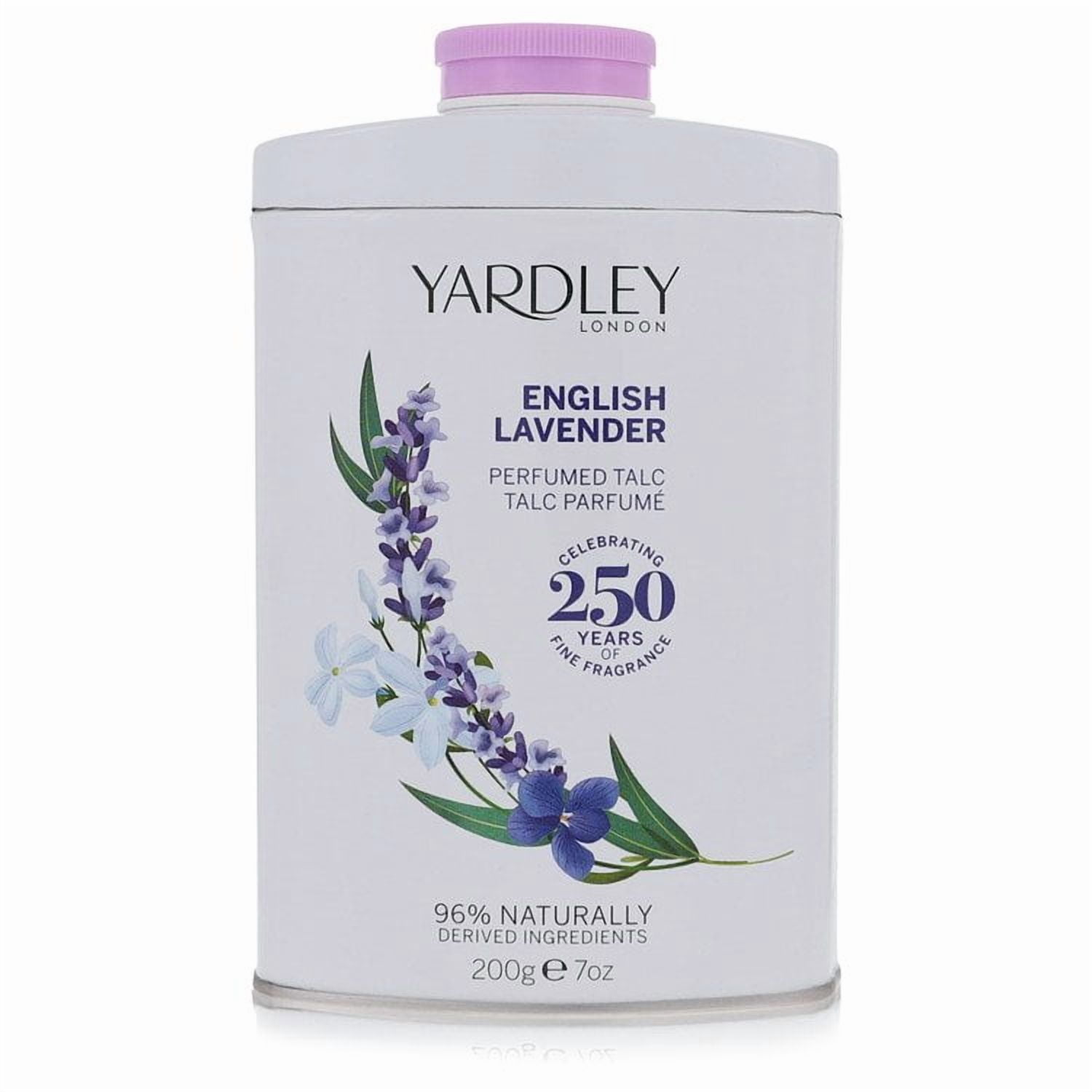 Yardley London English Lavender Perfumed Talc Powder, 7 Oz, Sandalwood ...