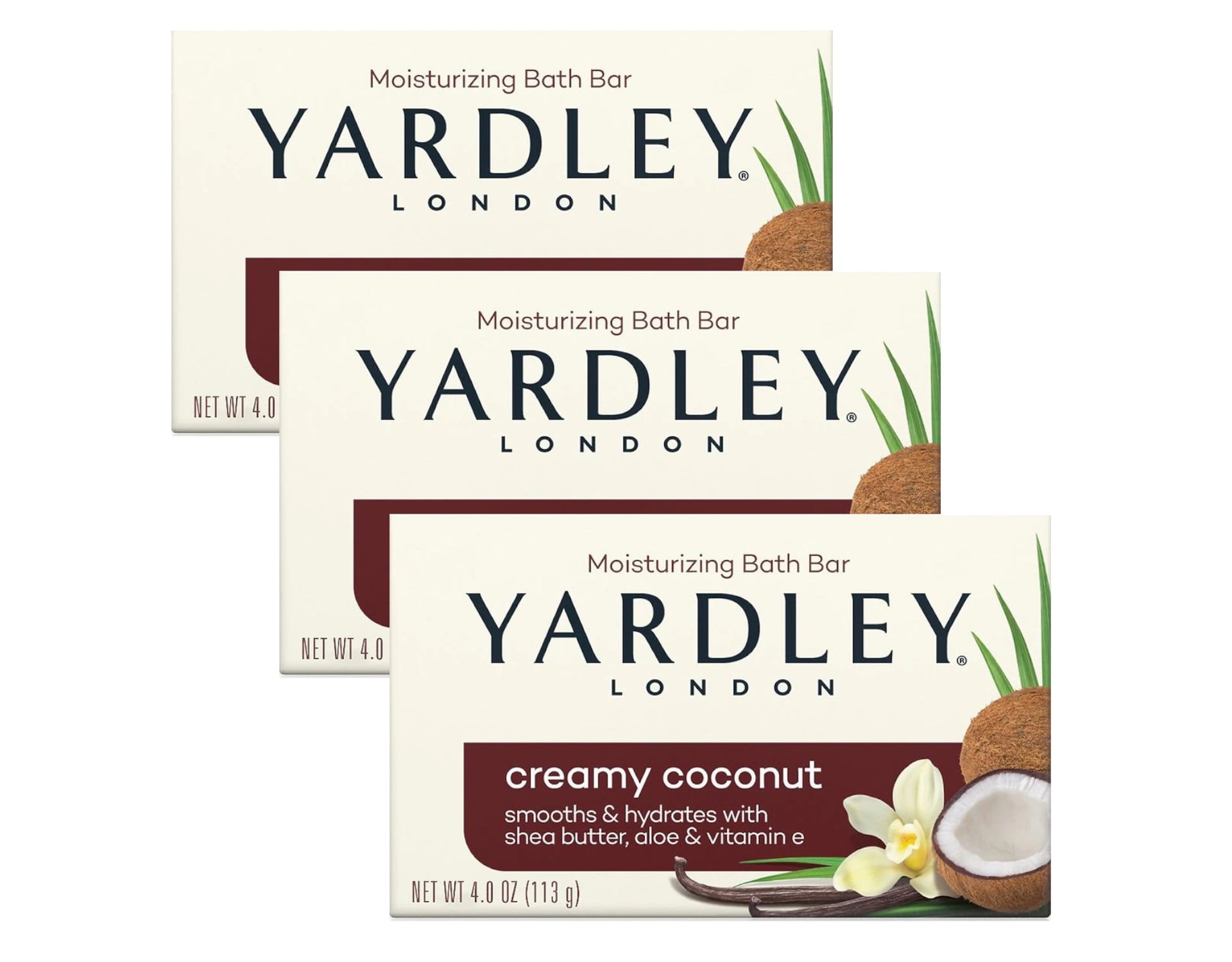 Yardley London Essential Oil Bath Bar, Lavender & Patchouli, Natural ...