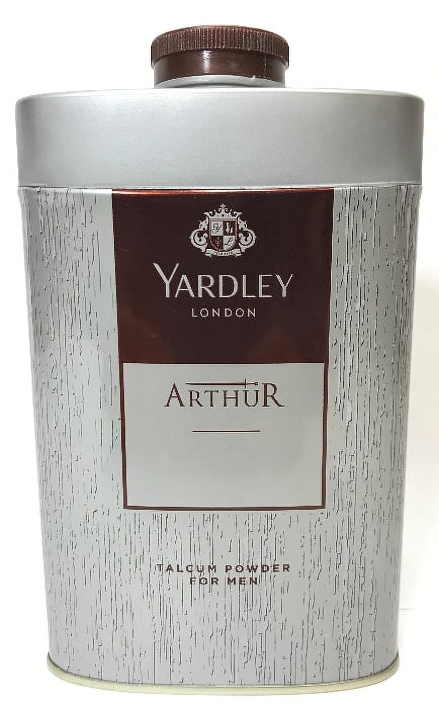 Yardley London Perfumed Talc Arthur Talcum Powder For Men 8.8 Oz (250 G ...