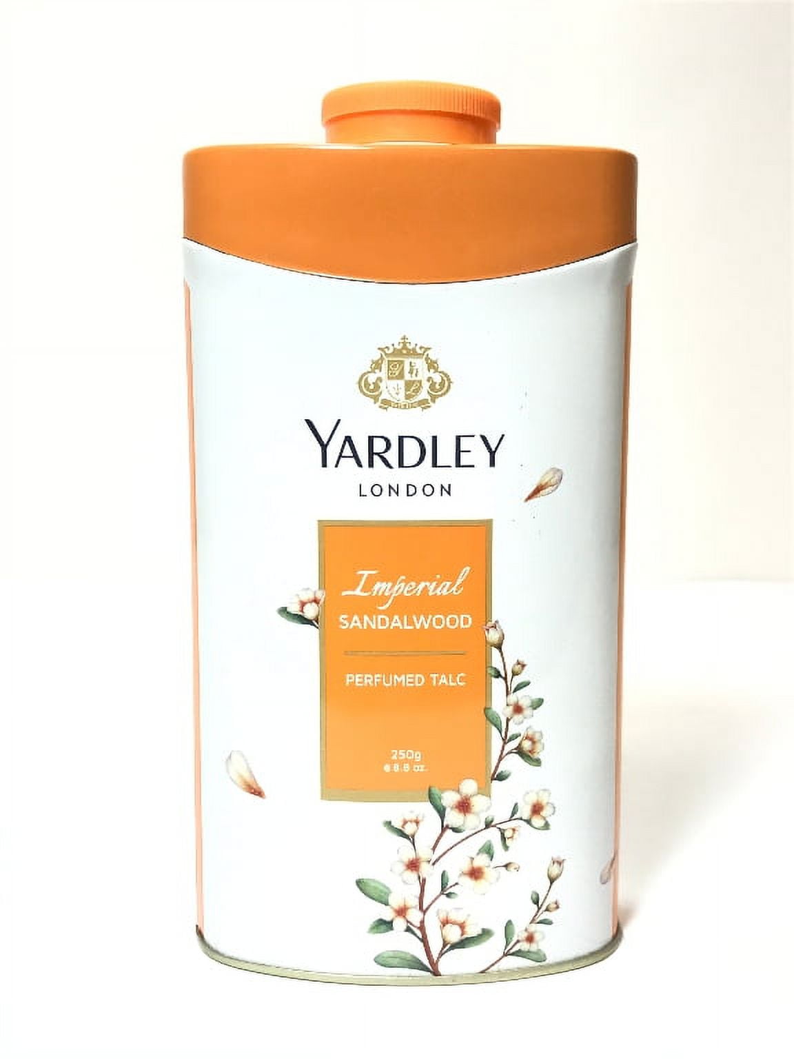 Yardley London Imperial Sandalwood Perfumed Talc, Silky Body Powder, 8. ...