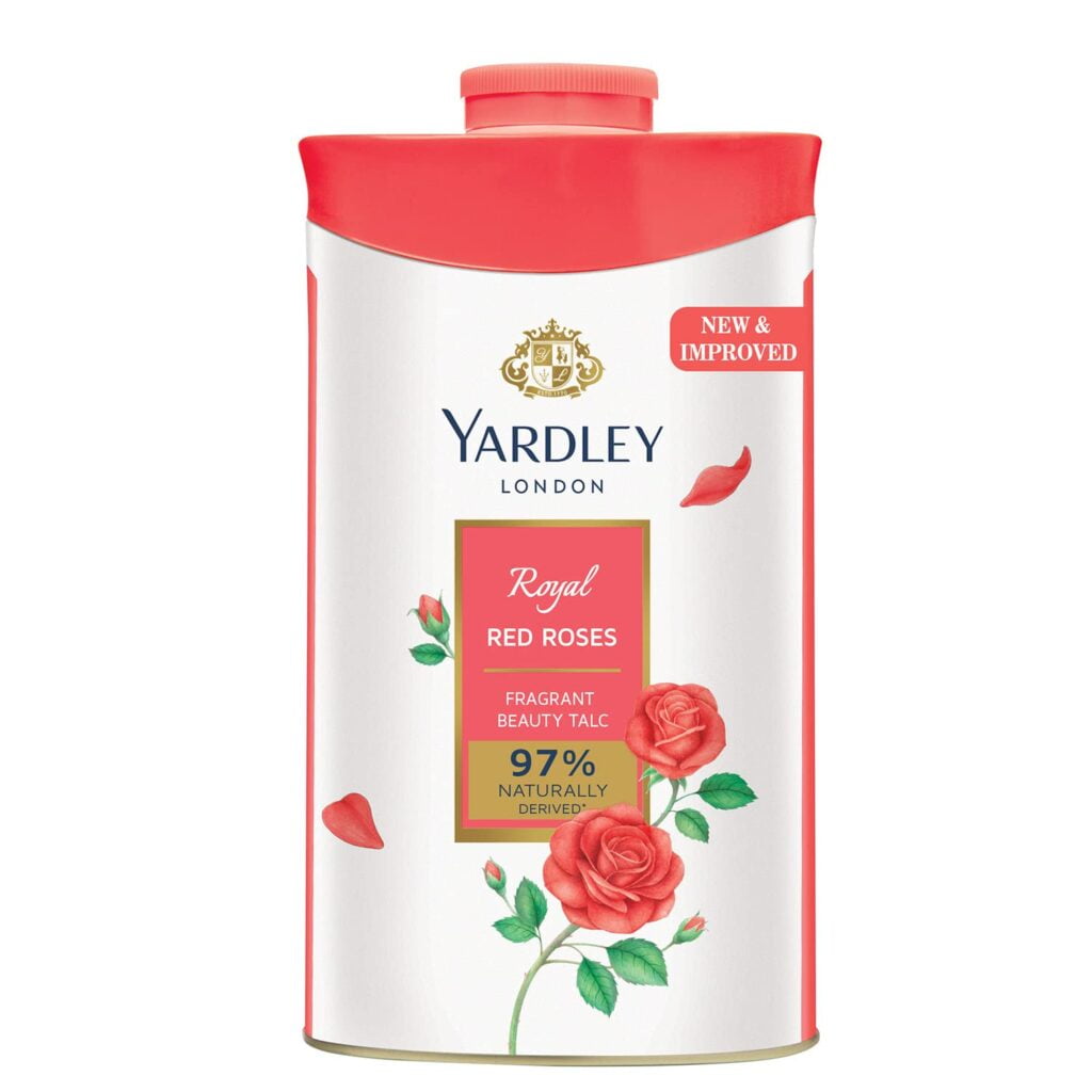 Yardley London Royal Red Rose Perfumed Talc for Women, 250g - Walmart.com