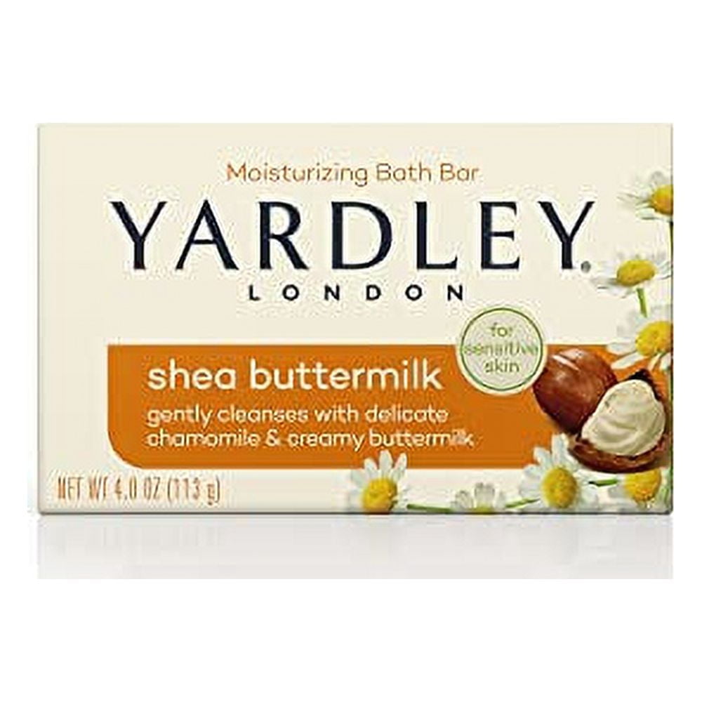 Yardley London Shea Buttermilk Sensitive Skin Naturally Moisturizing ...