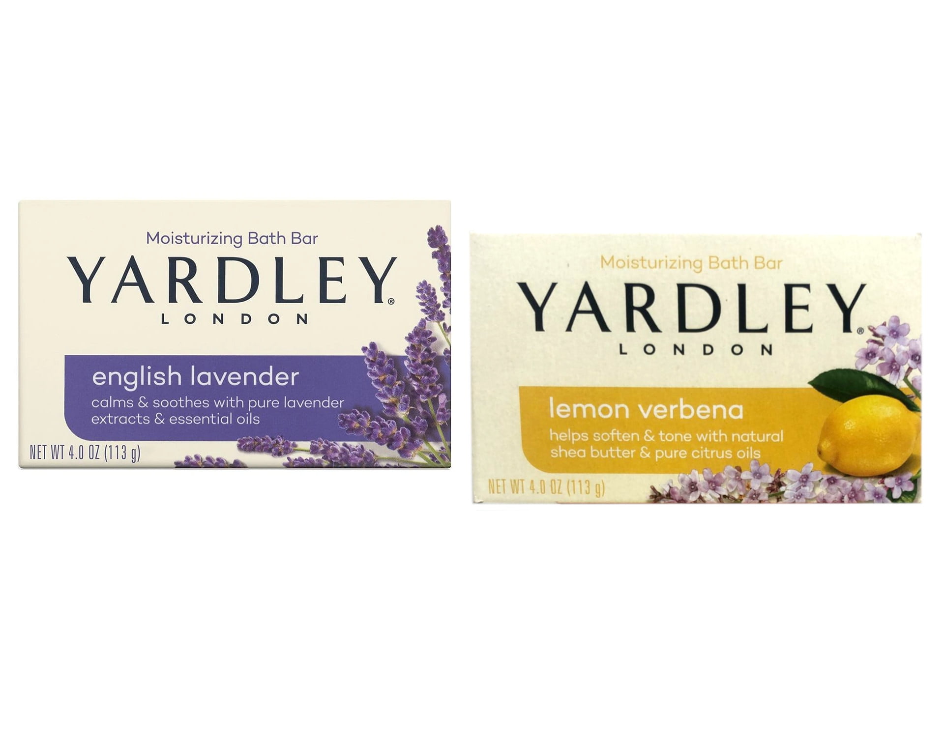 Yardley London Soap English Lavender & Lemon Verbena Bundle, 4oz. Each ...