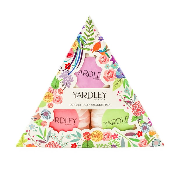 Yardley Of London Luxury Soap Collection Gift Set For Women By Yardley ...