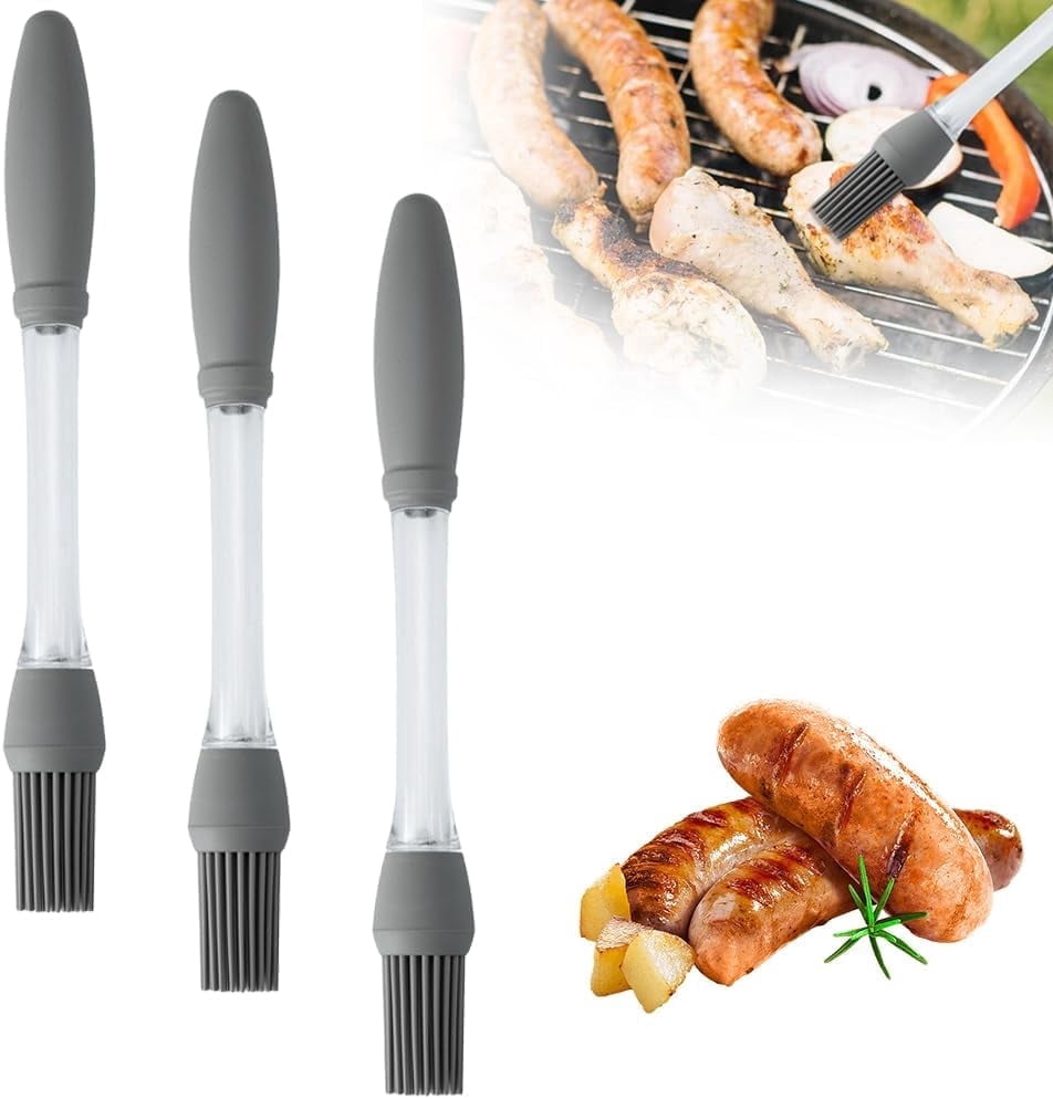 Yardly 2026 New Silicone Basting Brush - Heat-Resistant BBQ Grilling ...