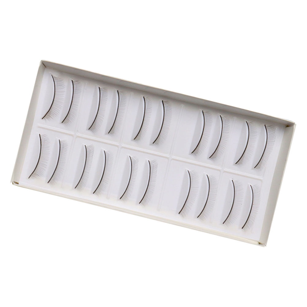 Yardwe Practice Lashes Natural Eyelashes Style 10Pairs 17.8x9Cm ...