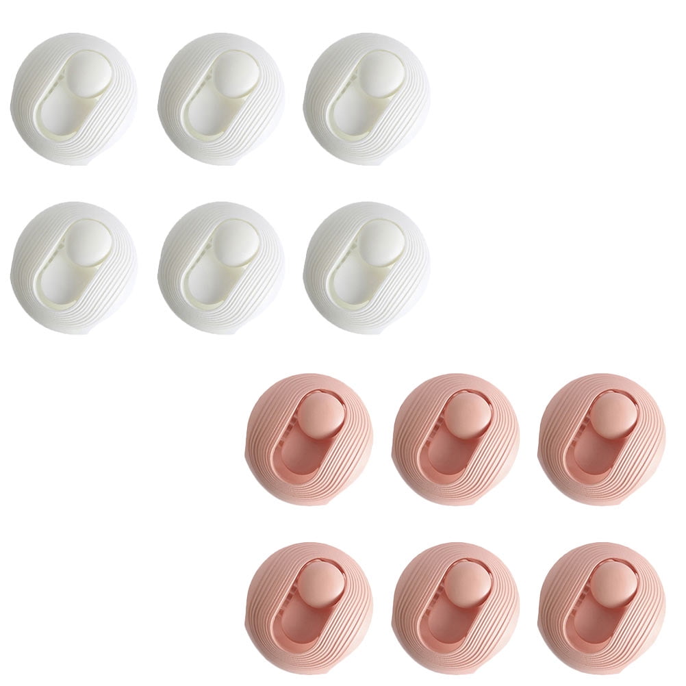 Yardwe 12Pcs Needle Free Quilt Clip Fasteners Plastic Bed Sheet Clips ...