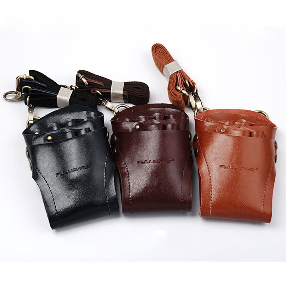 Yardwe Brown Salon Waist Belt Bag Tool Holster Organizer Pouch for ...