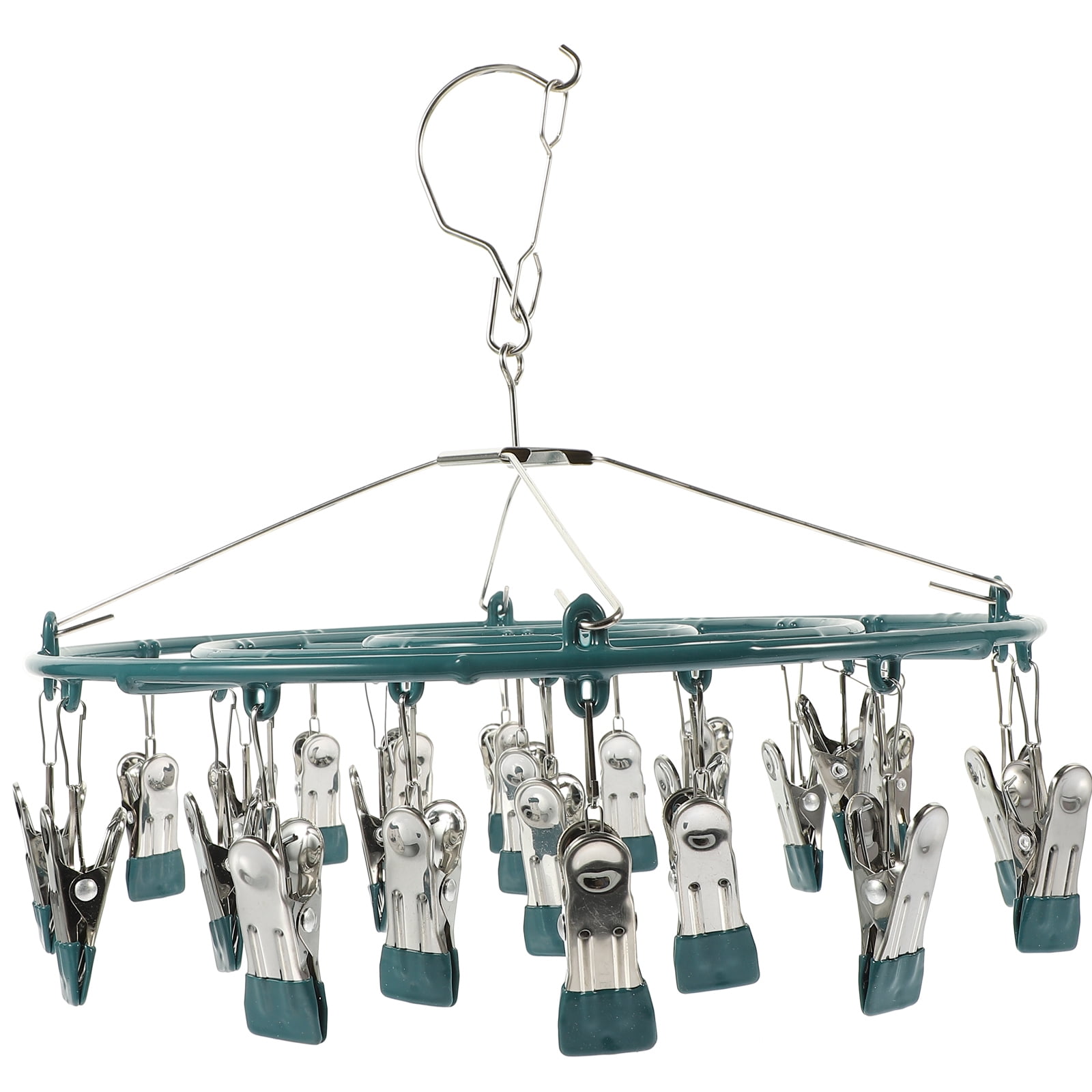 Yardwe Green Sock Dryer Hanger Laundry Drying Rack for Home High ...