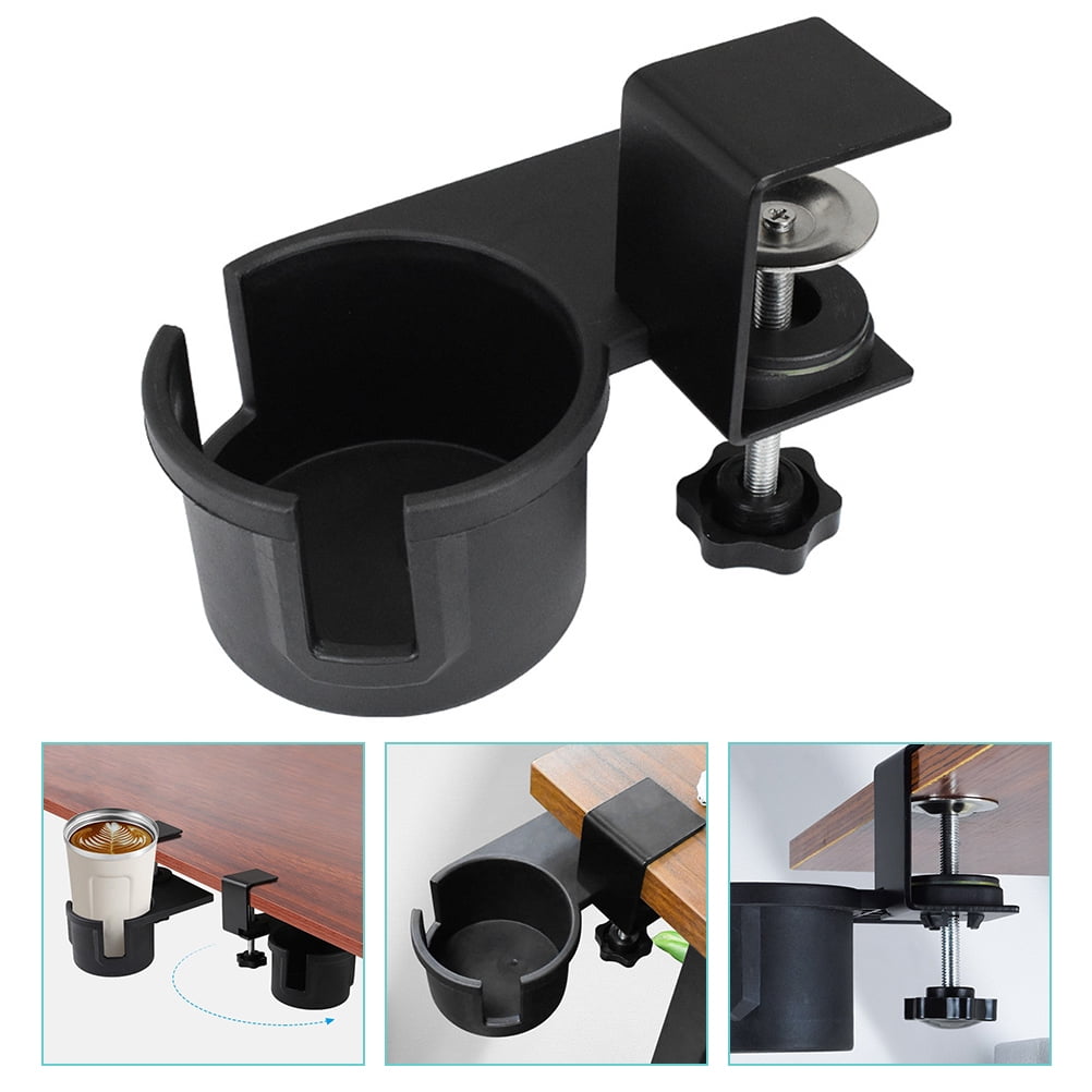 Yardwe 1Set Table Bottle Stand Desk Edges Cup Clip Holds Cups Steadily ...