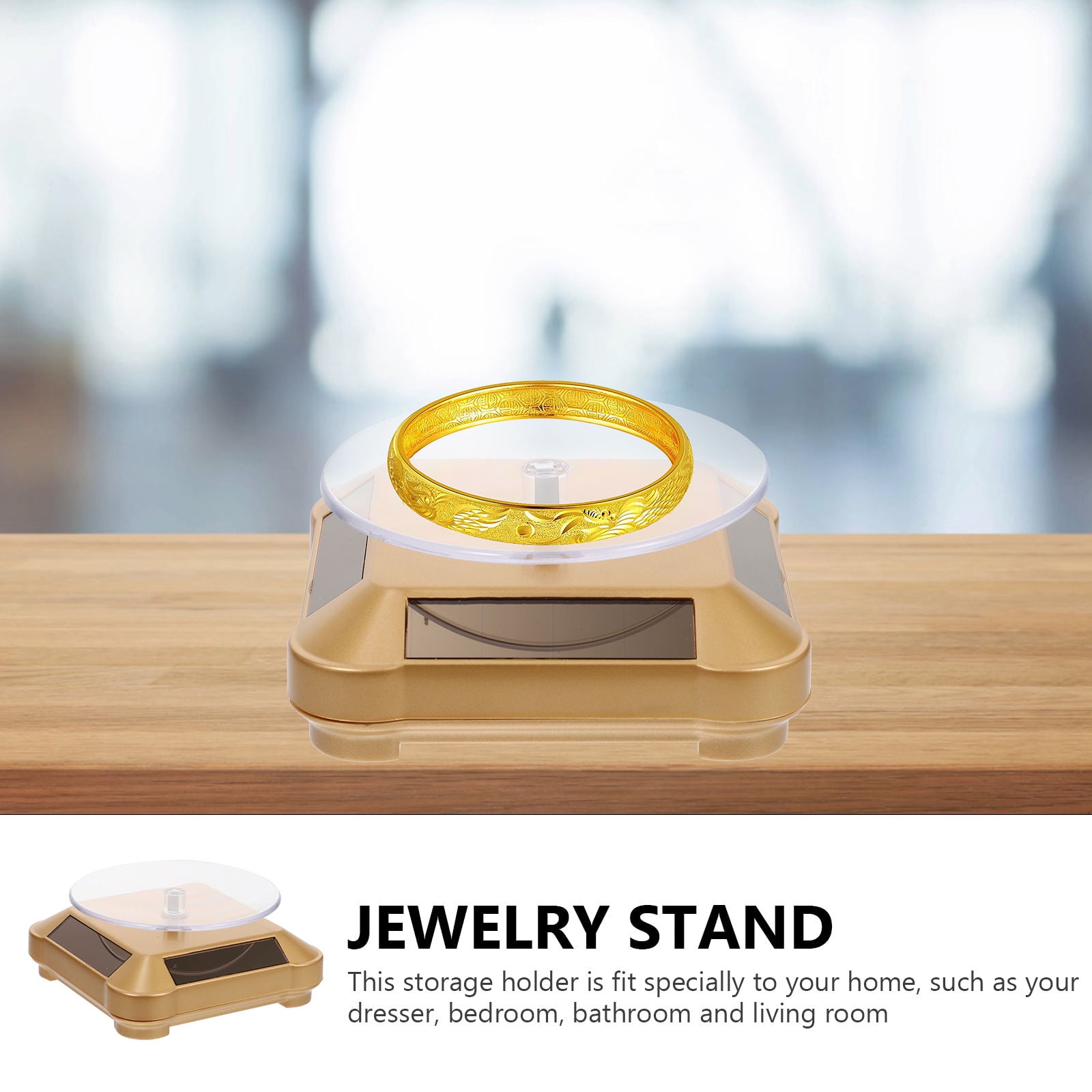 Yardwe Automatic Rotation Watch Display Stand 1Pack - Walmart.com