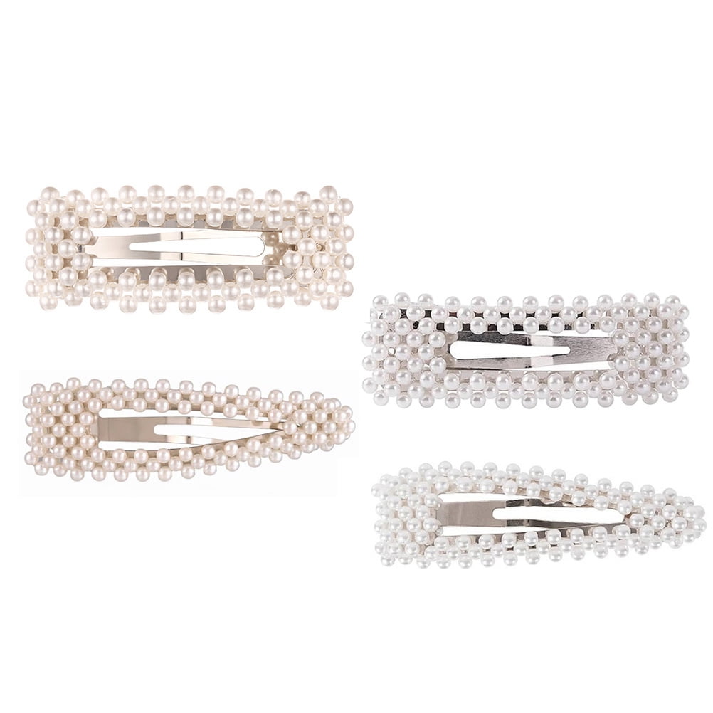 Yardwe 4Pcs Pearl Bobby Pin Hair for Ladies Hair Accessories for Women ...