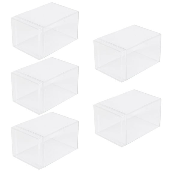 Yardwe 5Pcs Transparent Model Display Box Durable Storage for Figurine ...