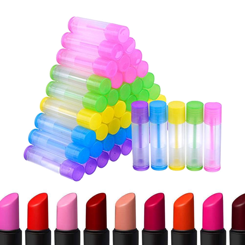 Yardwe Empty Lipstick Containers 100Pack for Diy Handmade Crafts Clear ...