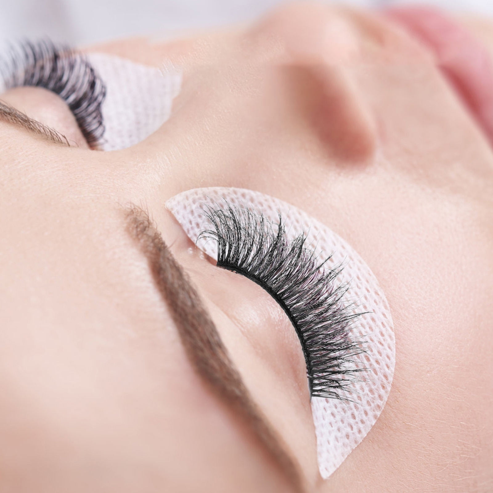 Yardwe Lash Extensions False Eyelash Strips Tapered Tips 10 Pairs 7.4X3 ...