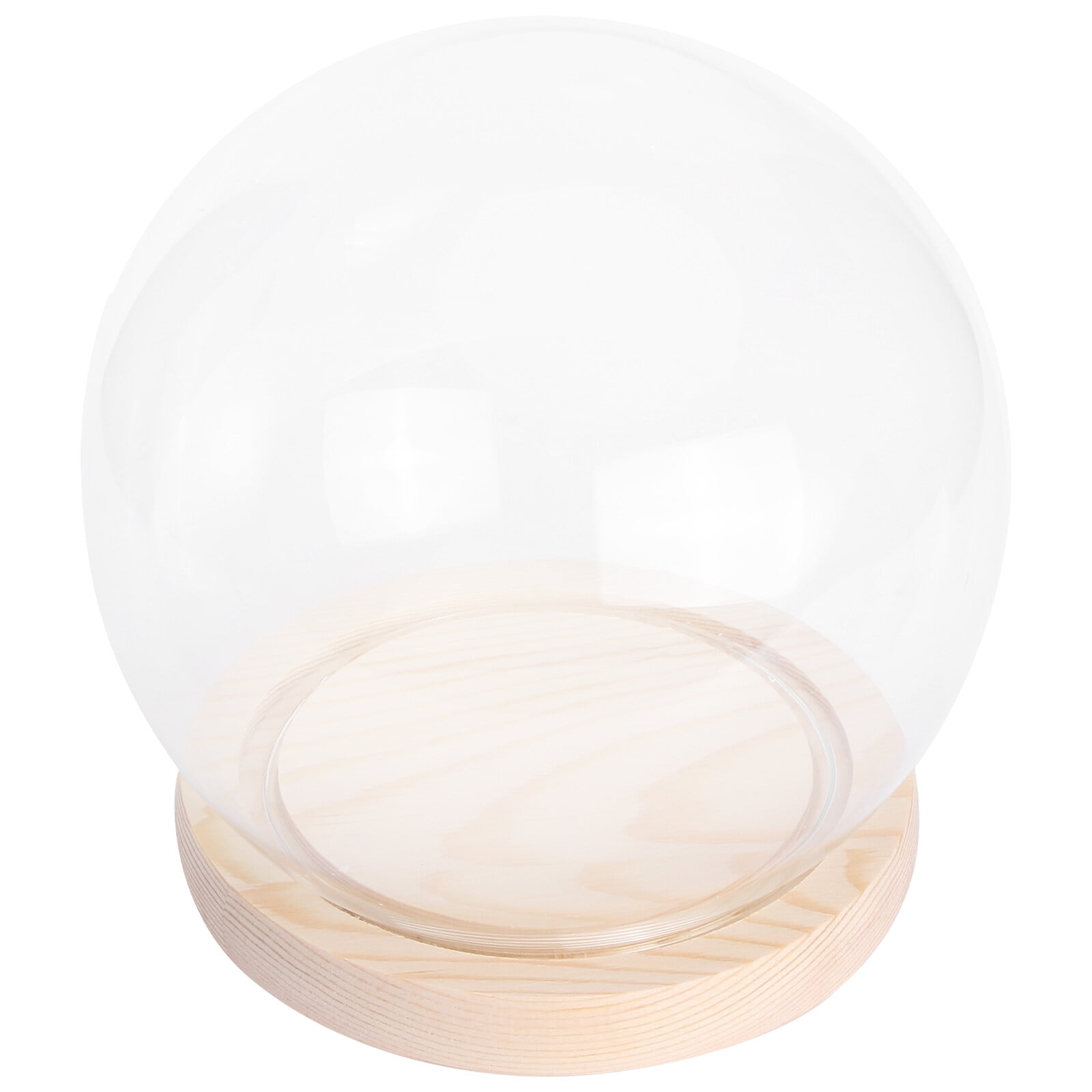 Yardwe Glass Display Cover Assorted Color 1 Set 5.89X5.89X5.11in ...