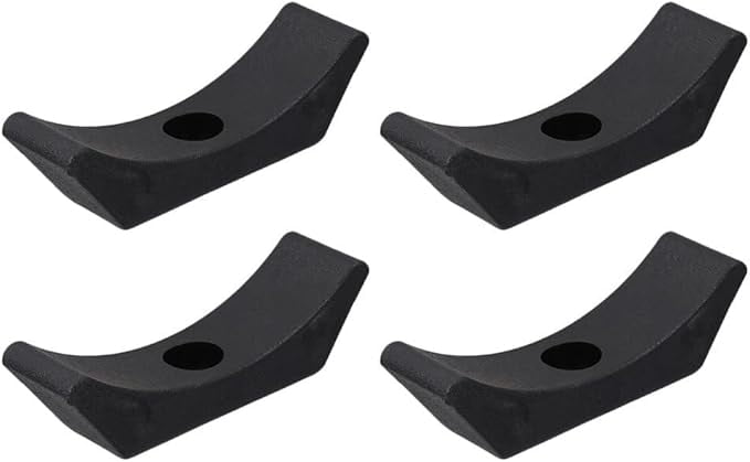 Yardwe Set of 4 Dumbbell Storage Brackets - Adjustable Weight Bar Rack ...