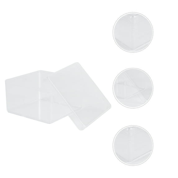 Yardwe 5Pcs Transparent Display Box for Collectibles Durable Model ...