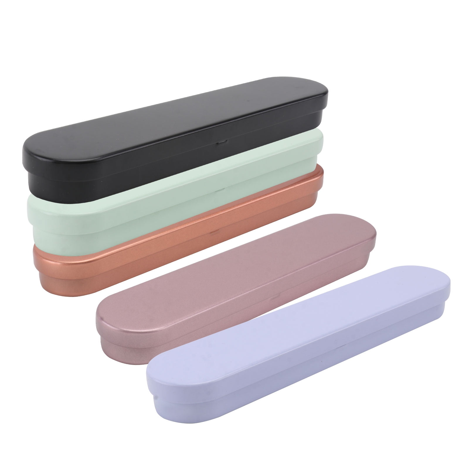Yardwe Tweezer Organizer Case 5Pcs Blue Color Iron Material for Travel ...