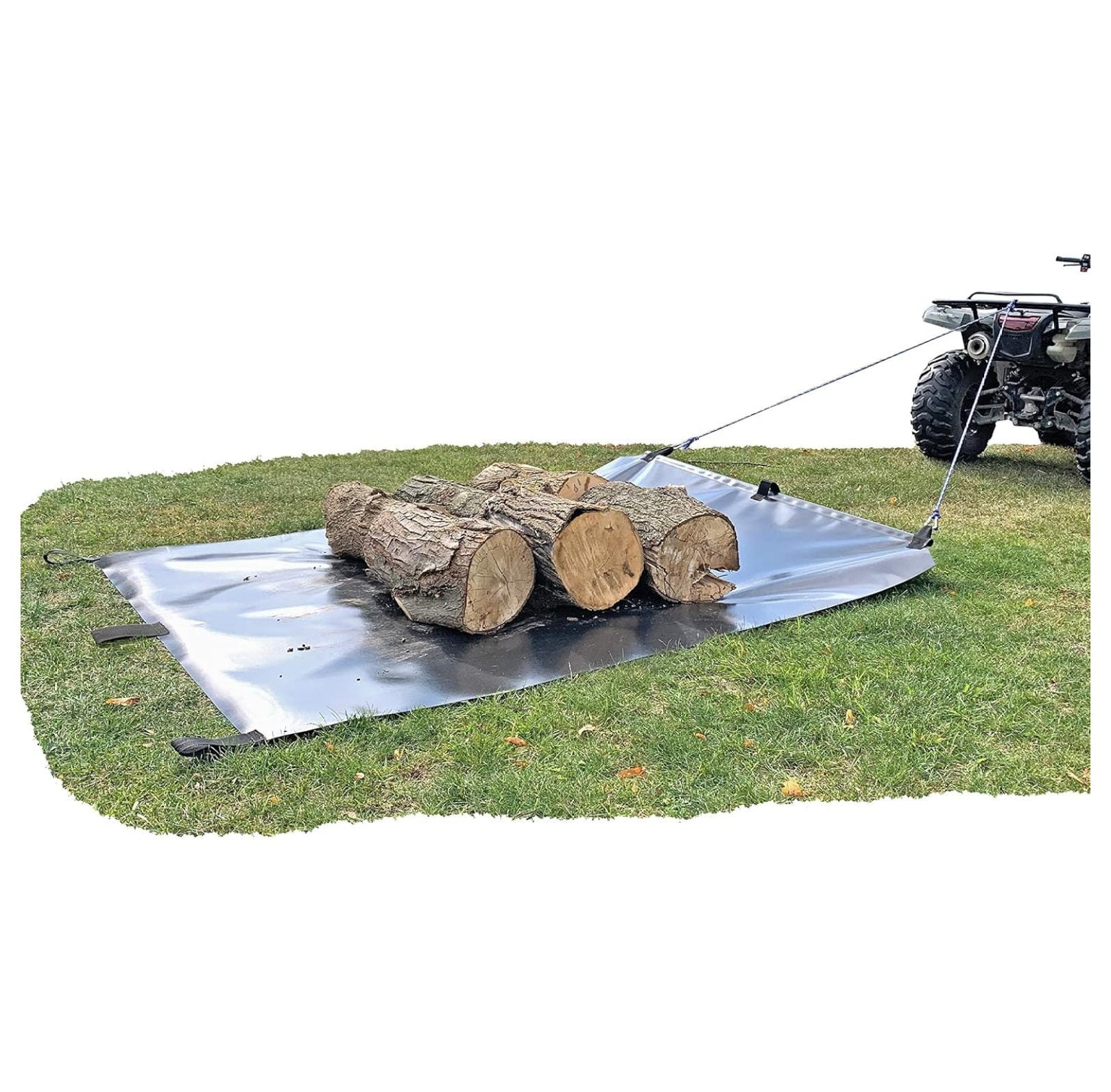 Yardwork - 600 lb Capacity - 7' X 5' - Move Debris, Logs, Leaf, Wood ...