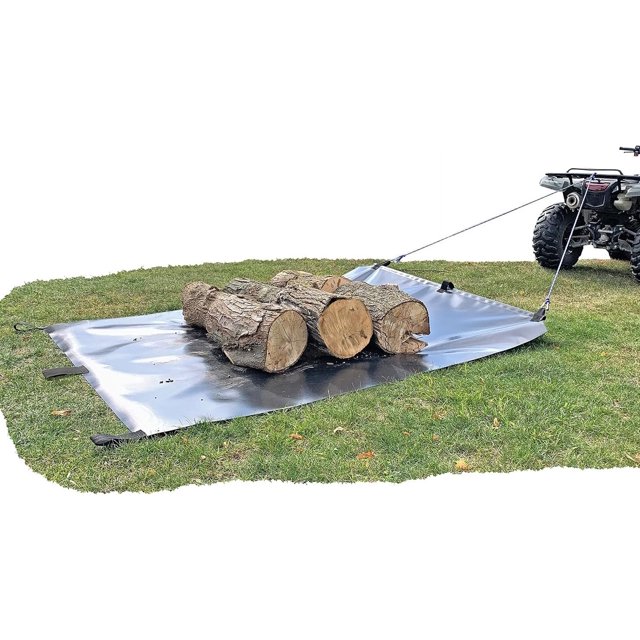 Yardwork - 600 lb Capacity - 7' X 5' - Move Debris, Logs, Leaf, Wood ...