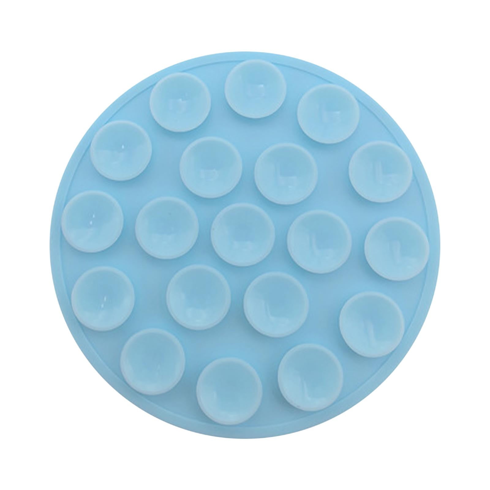 Yarino 19 - granule Sky Blue Double - sided Silicone Suction Cup Phone ...