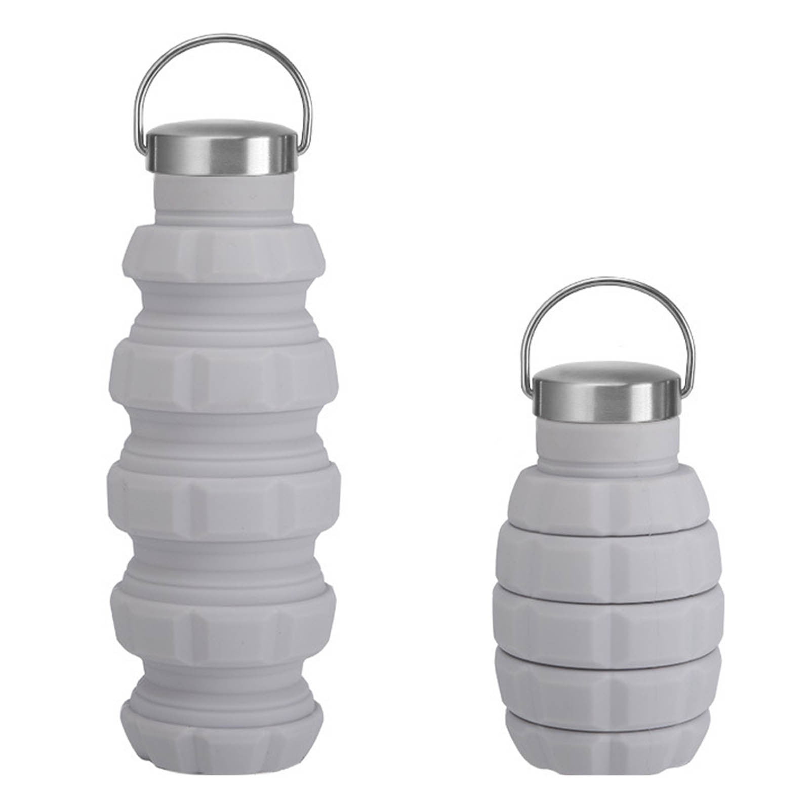 Yarino Sport Water Bottle 29 oz Silicone Collapsible Water Bottles ...