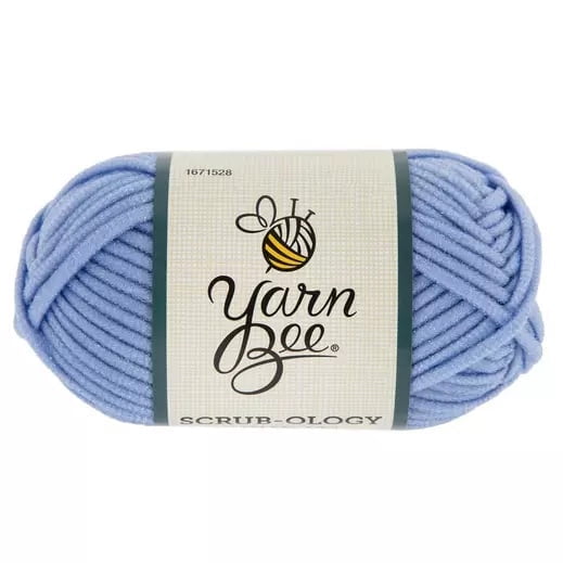 Yarn Bee Scrub-Ology Scrub It Yarn, Bulky 100% Nylon, 79 yards, Blue ...