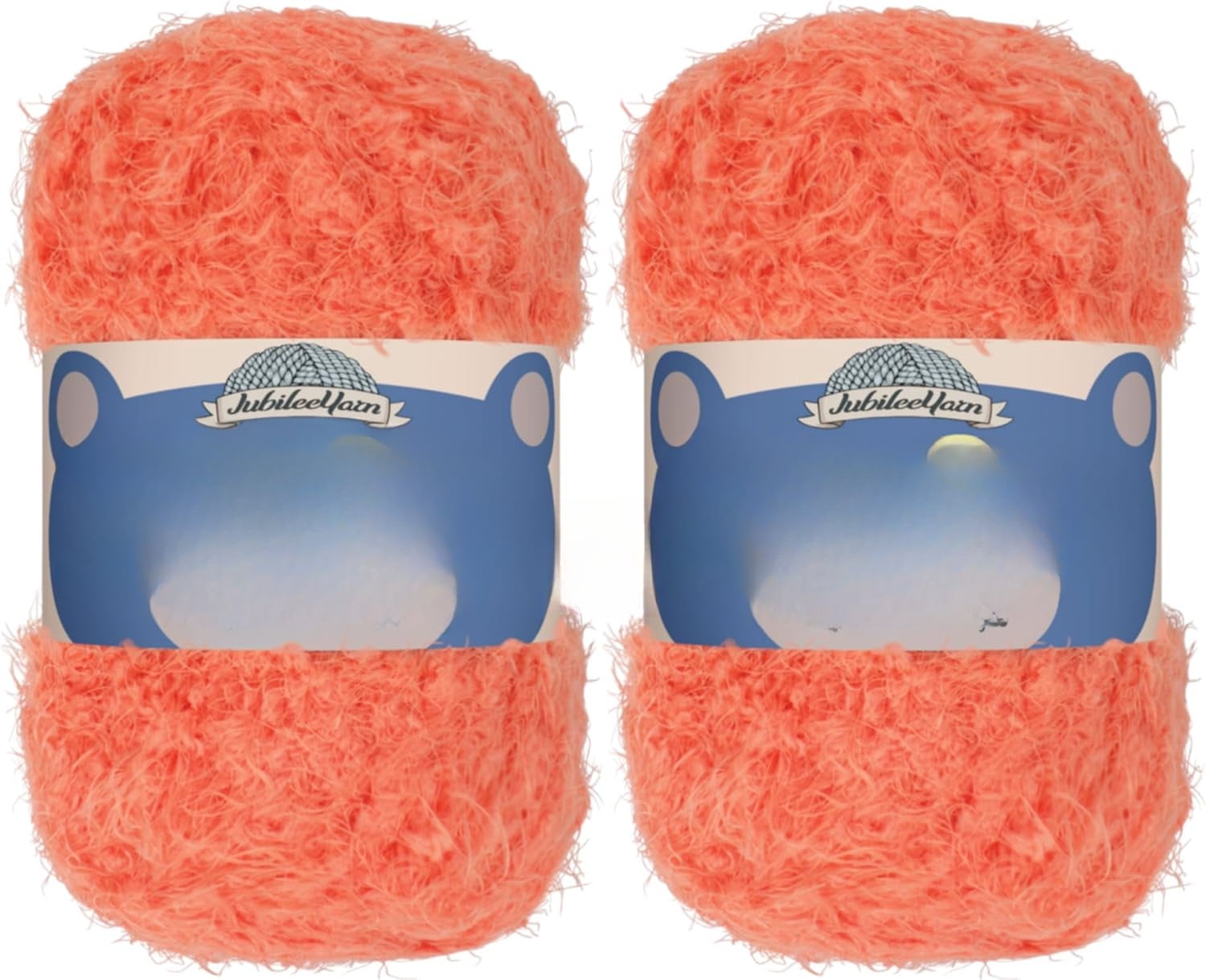 Yarn - Chunky Weight Polyester Fur - 50g/Skein - 2 Skeins - Walmart.com