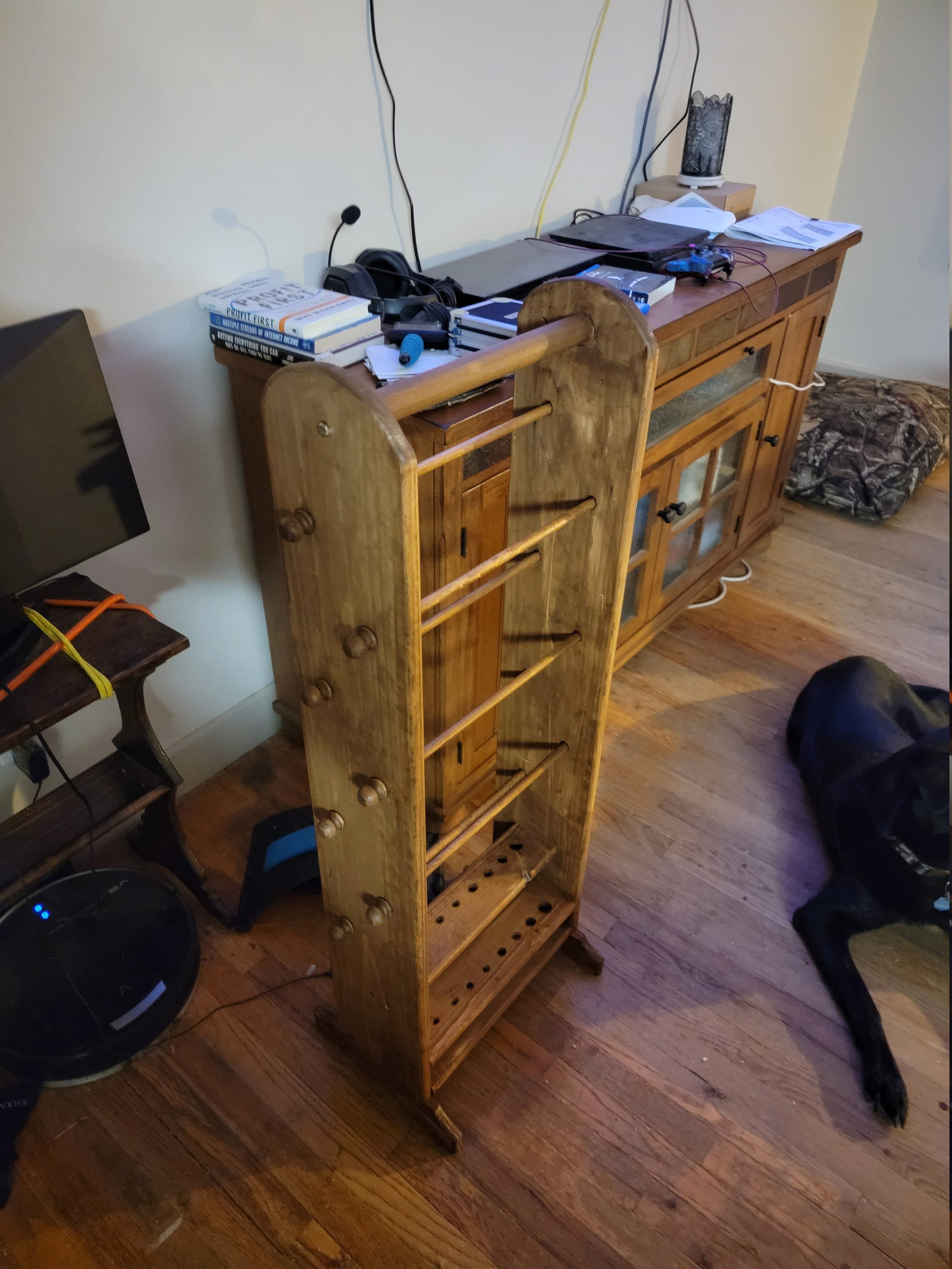 Yarn Holder - 7 Skein Holder - Yarn Rack - Walmart.com