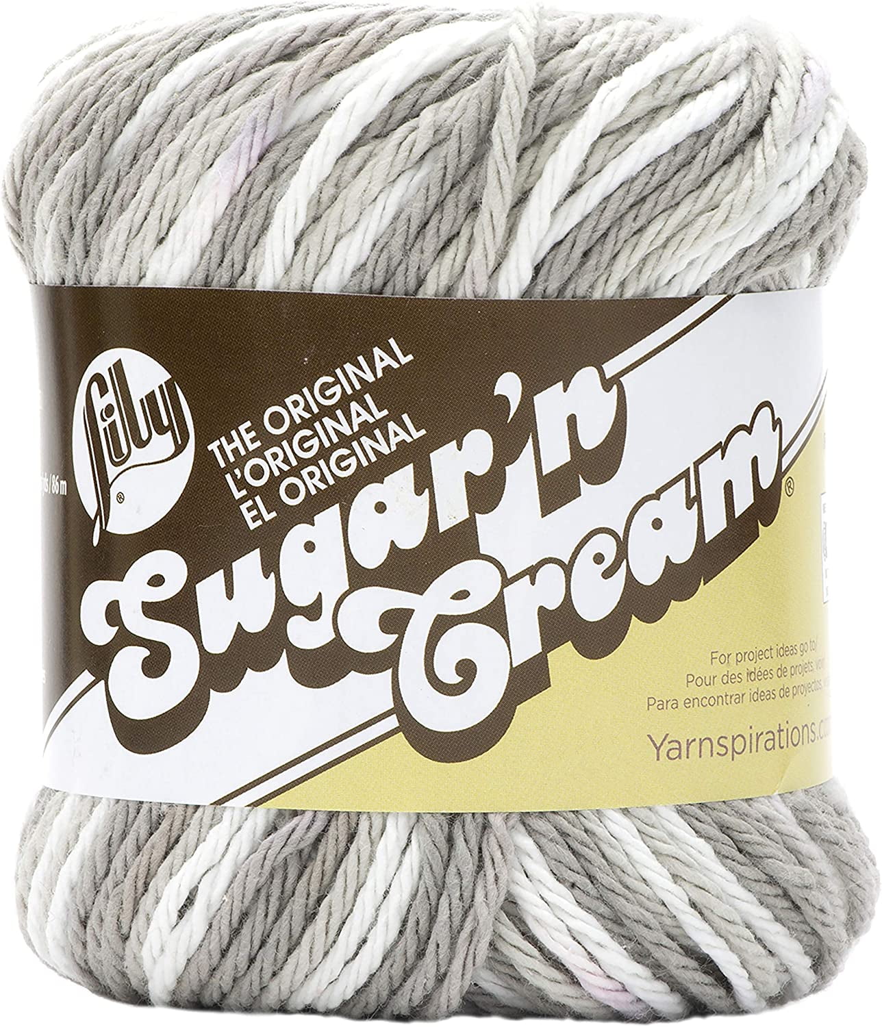 Yarn SUGAR'N CR, Greige Ombre - Walmart.com