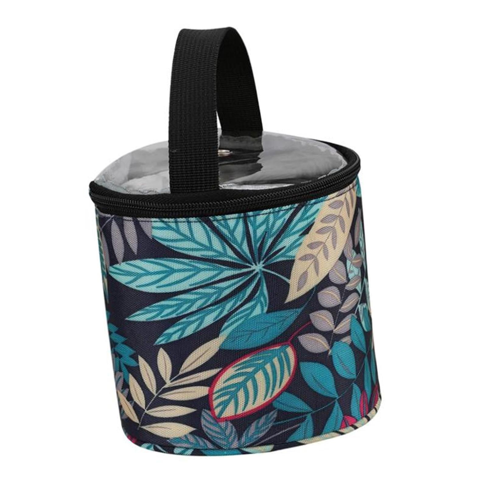 Yarn Storage Organizer Yarn Bag for Crocheting Travel Round Knitting ...