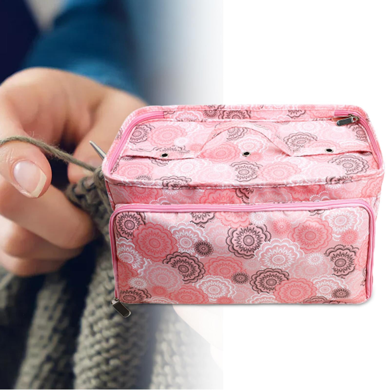 Yarn Storage Tote Bag Yarn Bags with Fixed Handle yarns for Crochet ...